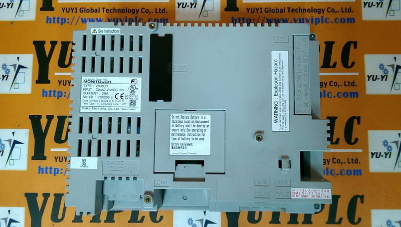 FUJI / KAKKO V808CD TOUCH SCREEN 8.4 INCH - 裕益科技自動化設備可程式編碼器PLC分散式控制系統DCS